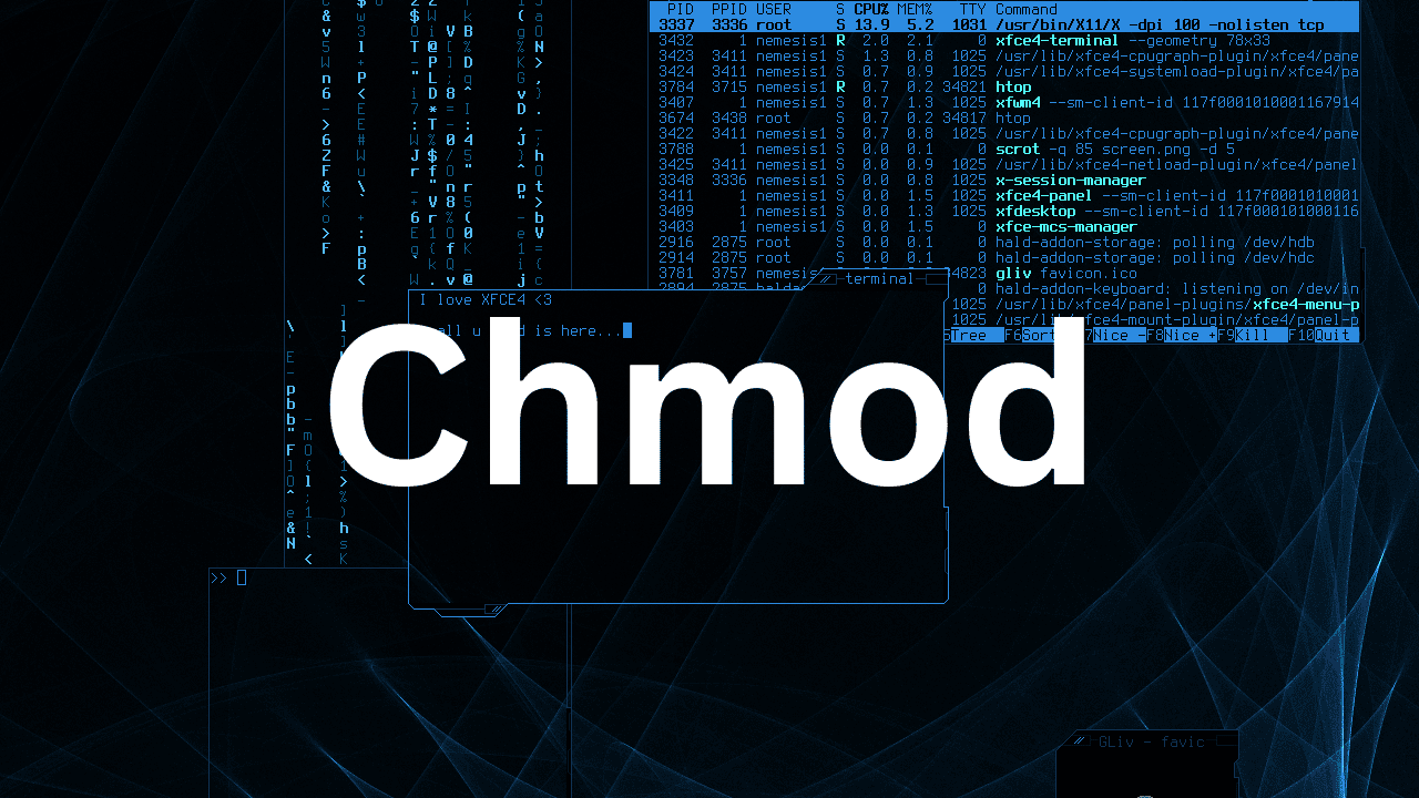 la commande chmod pour modifier les permissions